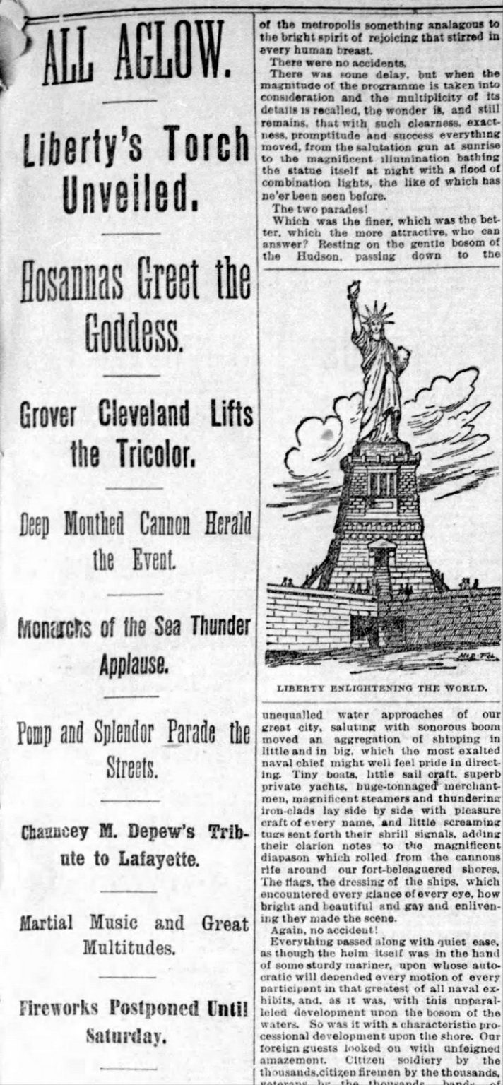 Statue of Liberty history: See the landmark like you've never seen her ...