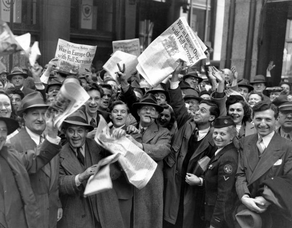 See how the world joyfully celebrated WWII's V-E Day (Victory in Europe ...