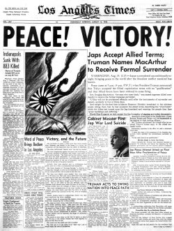 WWII VJ Day celebrations: Victory - and peace - at last after Japan ...