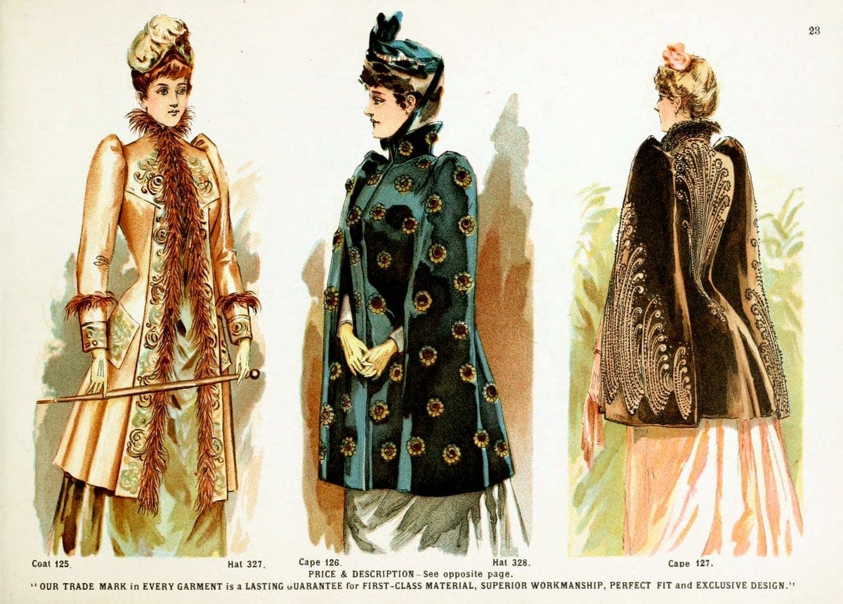 Gorgeous Victorian winter fashion: How stylish women stayed warm in ...