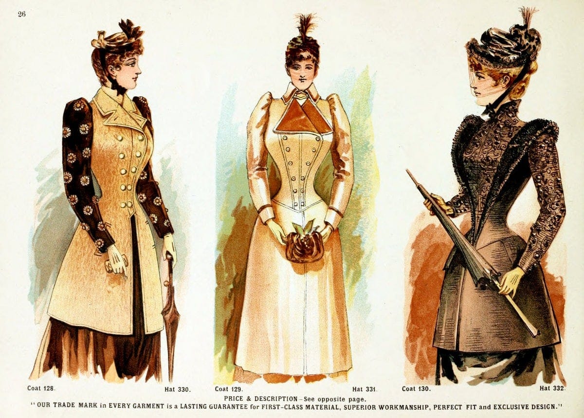 Gorgeous Victorian winter fashion: How stylish women stayed warm in ...