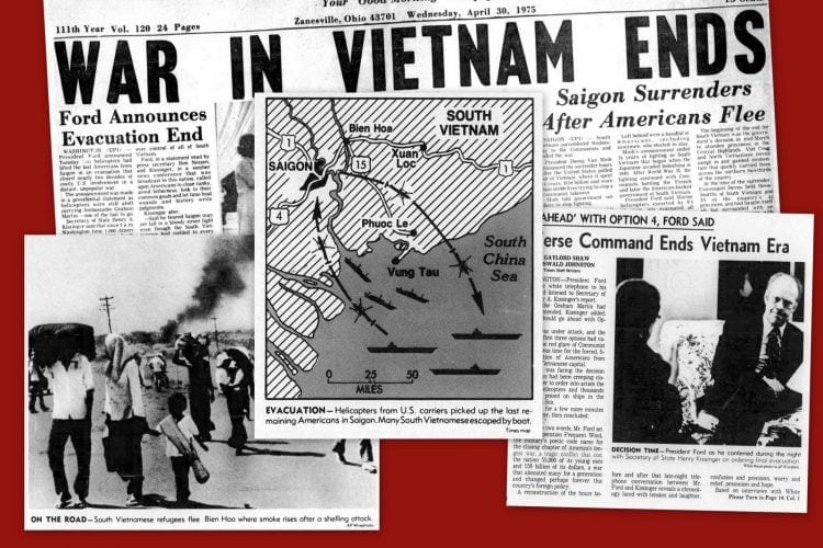 Vietnam War ends: Saigon government surrenders (1975) - Click Americana