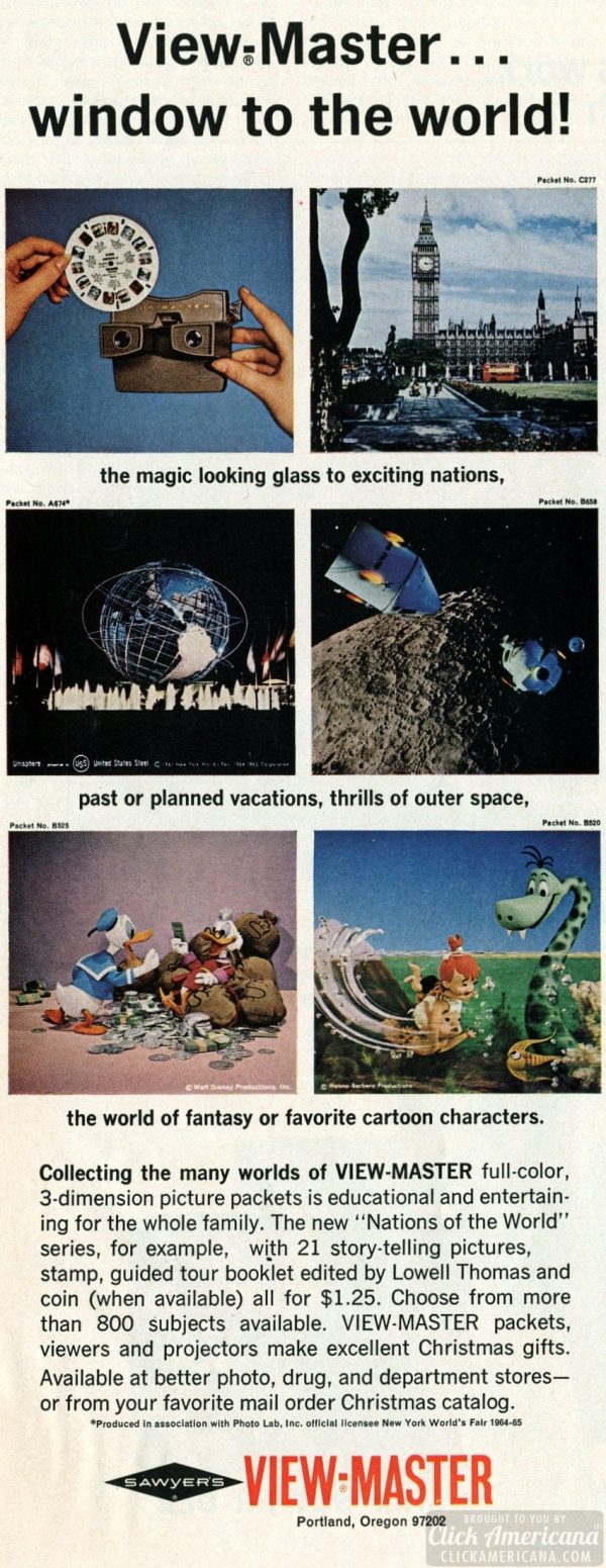 Vintage View-Master reels & viewers: See dozens of the classic toys ...