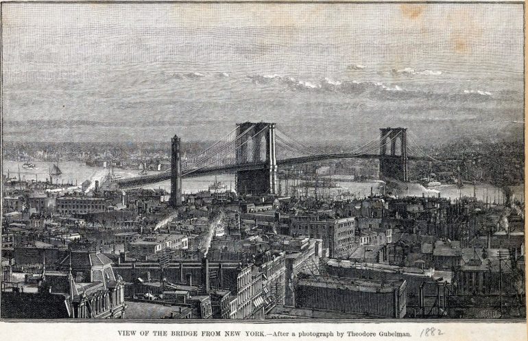 Brooklyn Bridge history and the day New York celebrated its grand debut ...