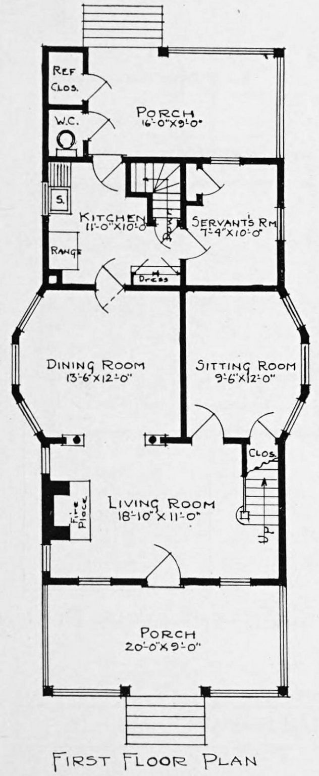 9 vintage cottage home plans from 1910 - Click Americana