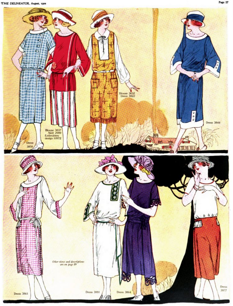 Vintage 1920s clothing: See 62 summer fashions from 1922, and how they ...