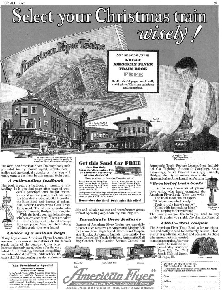 See these vintage American Flyer train sets: Classic model railroad ...