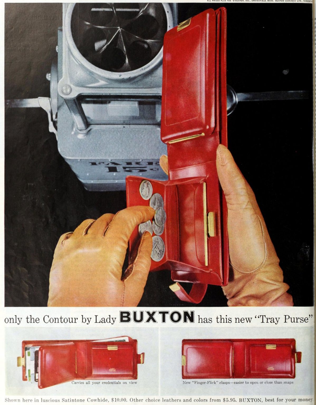 Vintage Lady Buxton wallets from the 1950s & 1960s: Coin purses ...