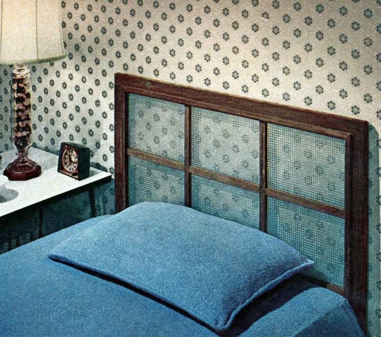 9 beautiful DIY headboards with a vintage look - Click Americana