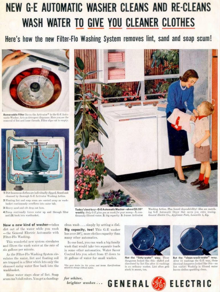 1950s washing machines & dryers: The retro way to do laundry - Click ...