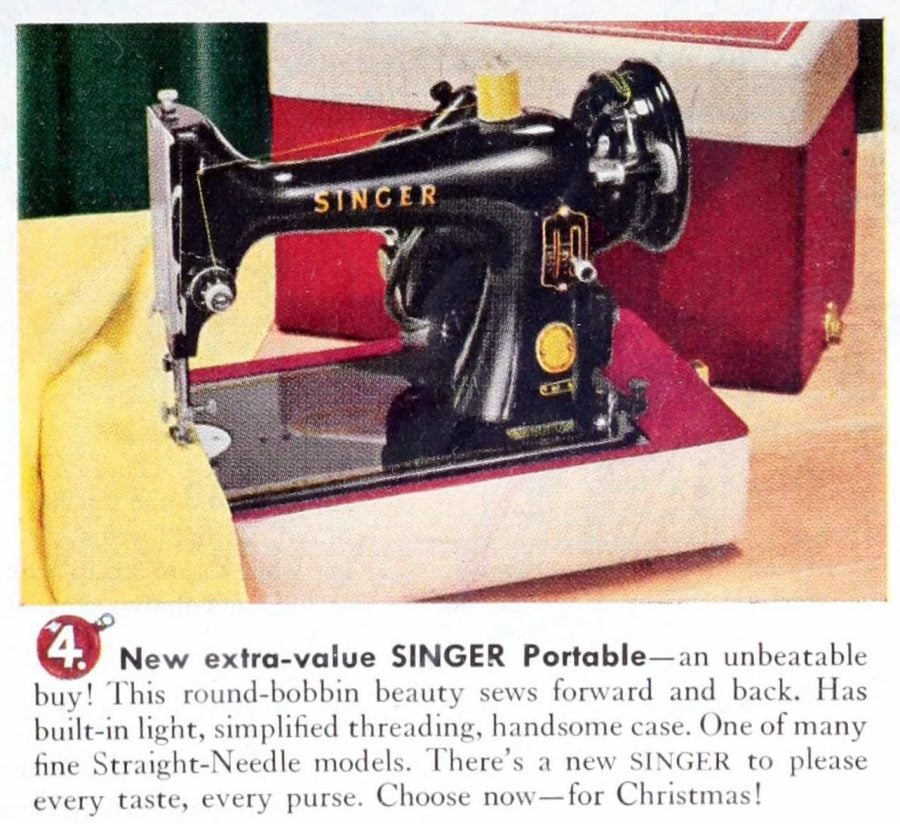 1950s Singer sewing machines were a triumph of vintage engineering ...