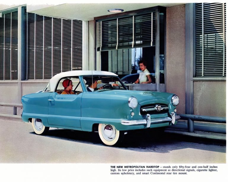 Classic Nash cars from the '50s: Airflyte, Ambassador, Metropolitan ...