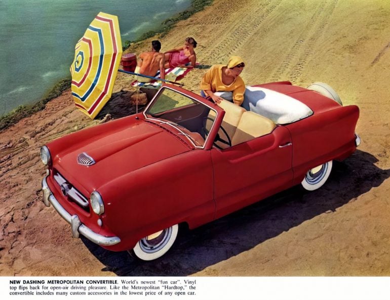 Classic Nash cars from the '50s: Airflyte, Ambassador, Metropolitan ...