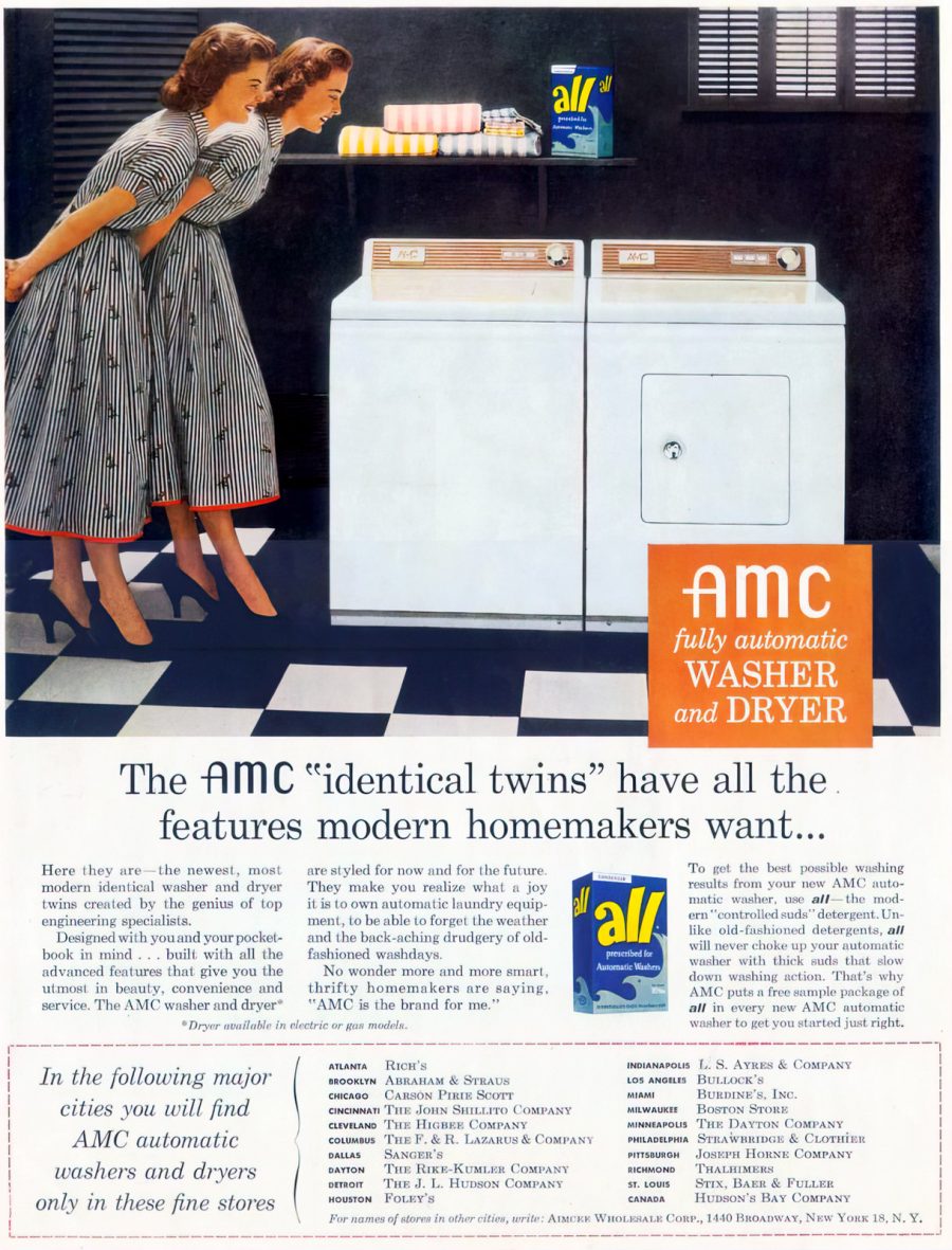 1950s washing machines & dryers: The retro way to do laundry - Click ...
