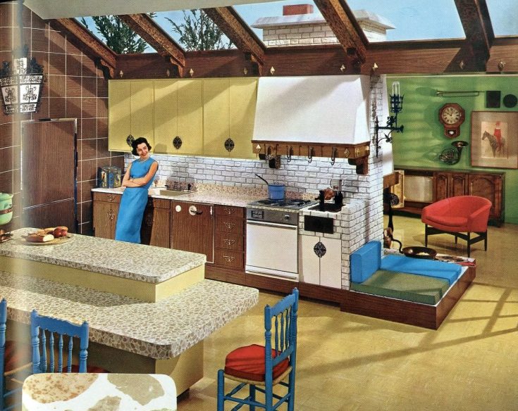 These 26 unique 1960s kitchen islands were way ahead of their time ...