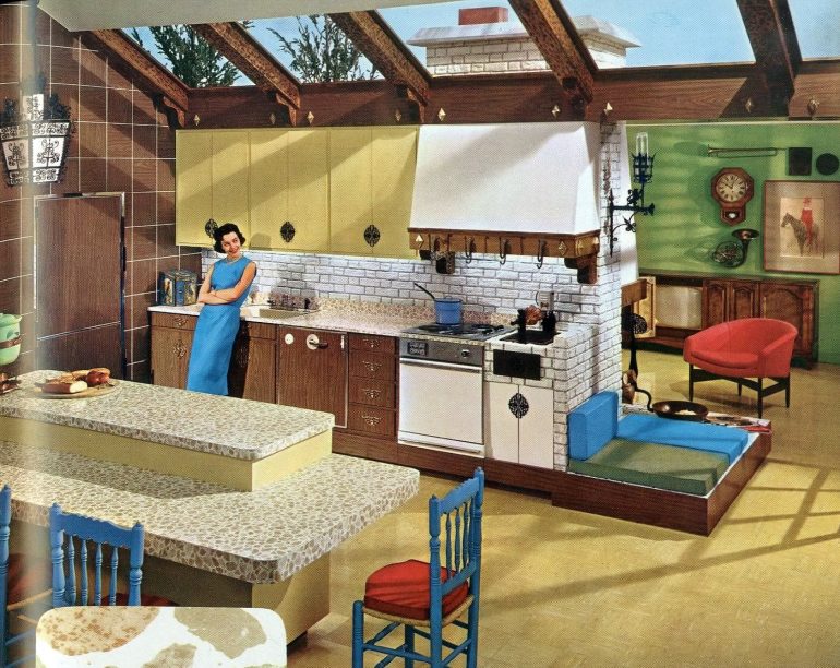 These 26 unique 1960s kitchen islands were way ahead of their time ...