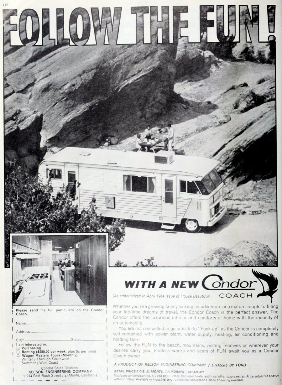 Vintage RVs & motor homes of the 1960s & 70s offered fun and groovy ...