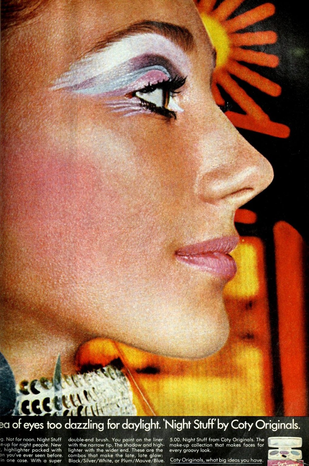 Mod 1960s eye makeup styles took a walk on the wild side - Click Americana