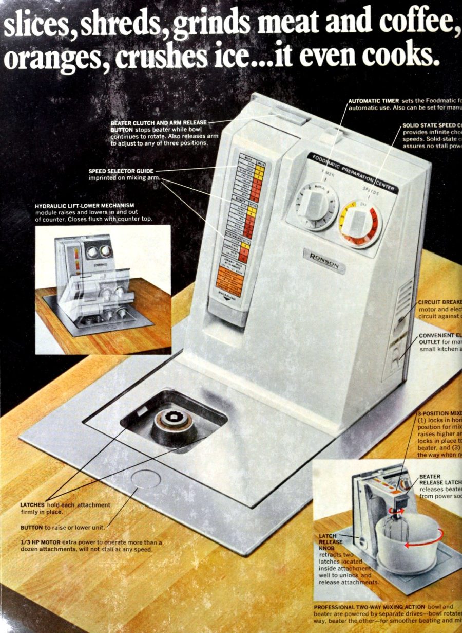 1960s gadgets & small kitchen appliances made life a little easier ...