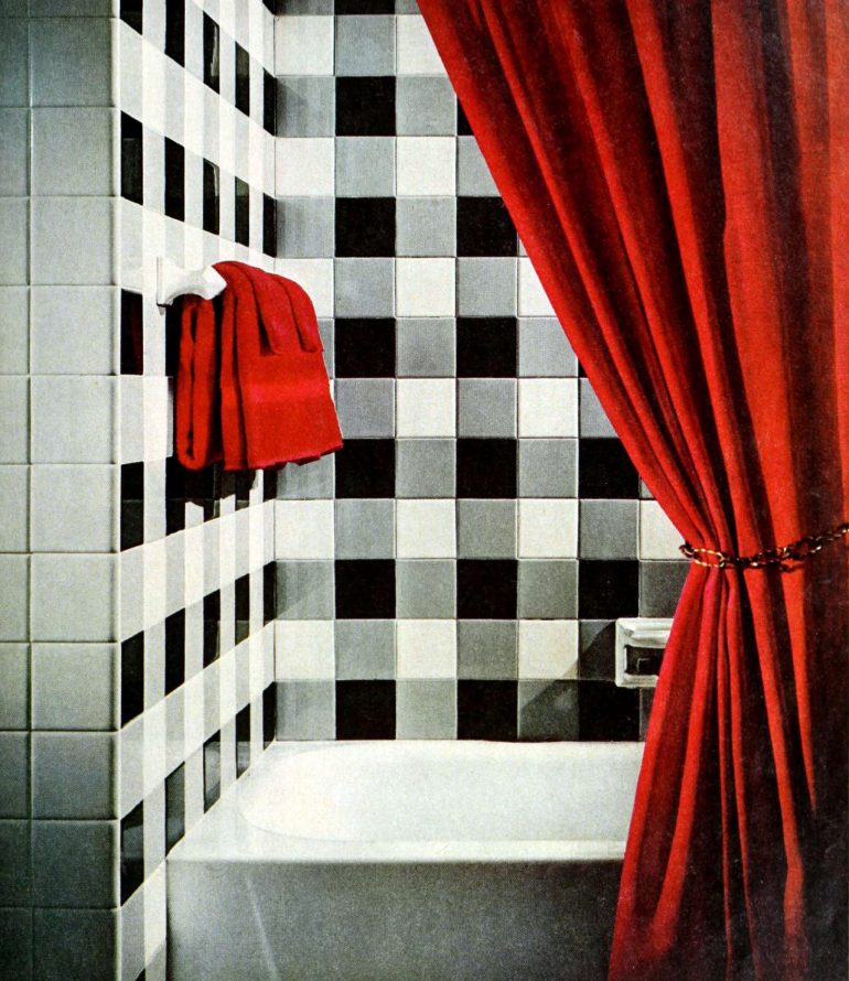 50 vintage 1960s bathroom tile design ideas - Click Americana