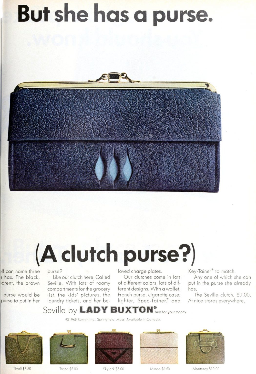 Vintage Lady Buxton wallets from the 1950s & 1960s: Coin purses ...