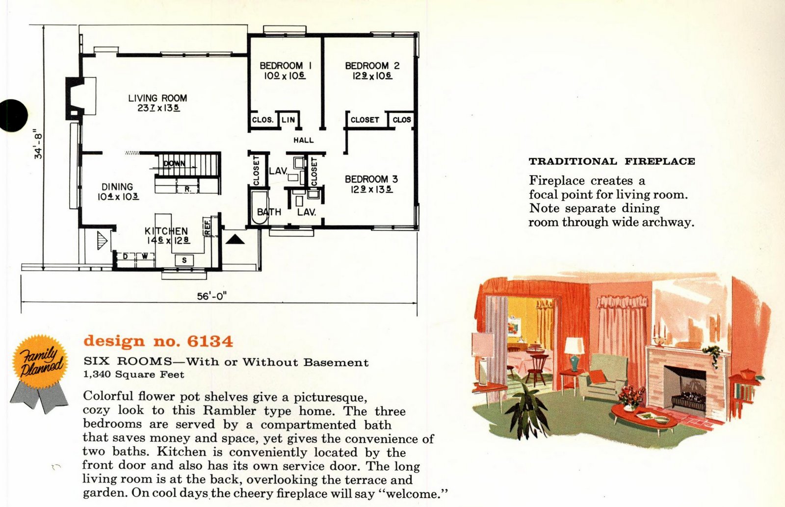 See 125 vintage ’60s home plans used to design & build millions of mid ...