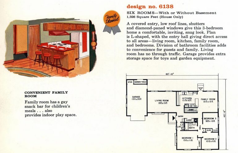 See 125 vintage ’60s home plans used to design & build millions of mid ...