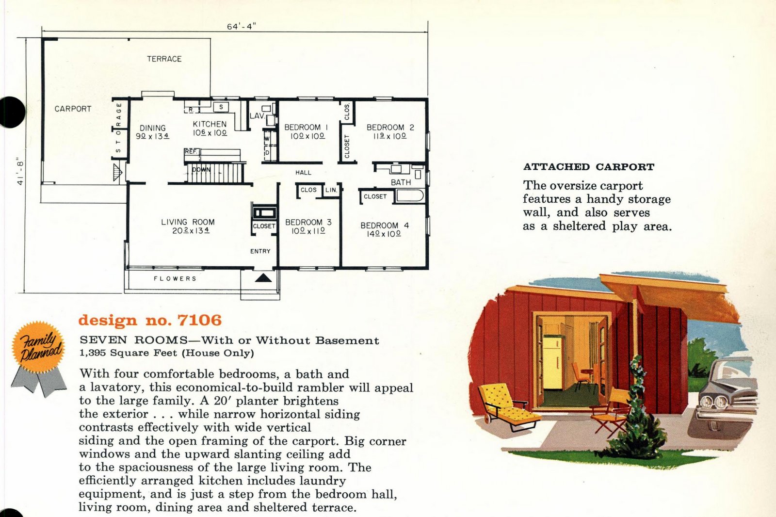 See 125 vintage ’60s home plans used to design & build millions of mid ...