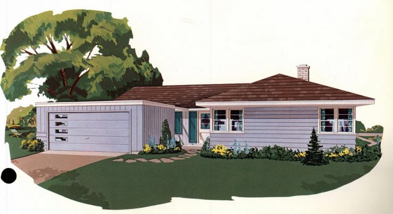 See 125 vintage 60s home plans used to design & build millions of mid ...