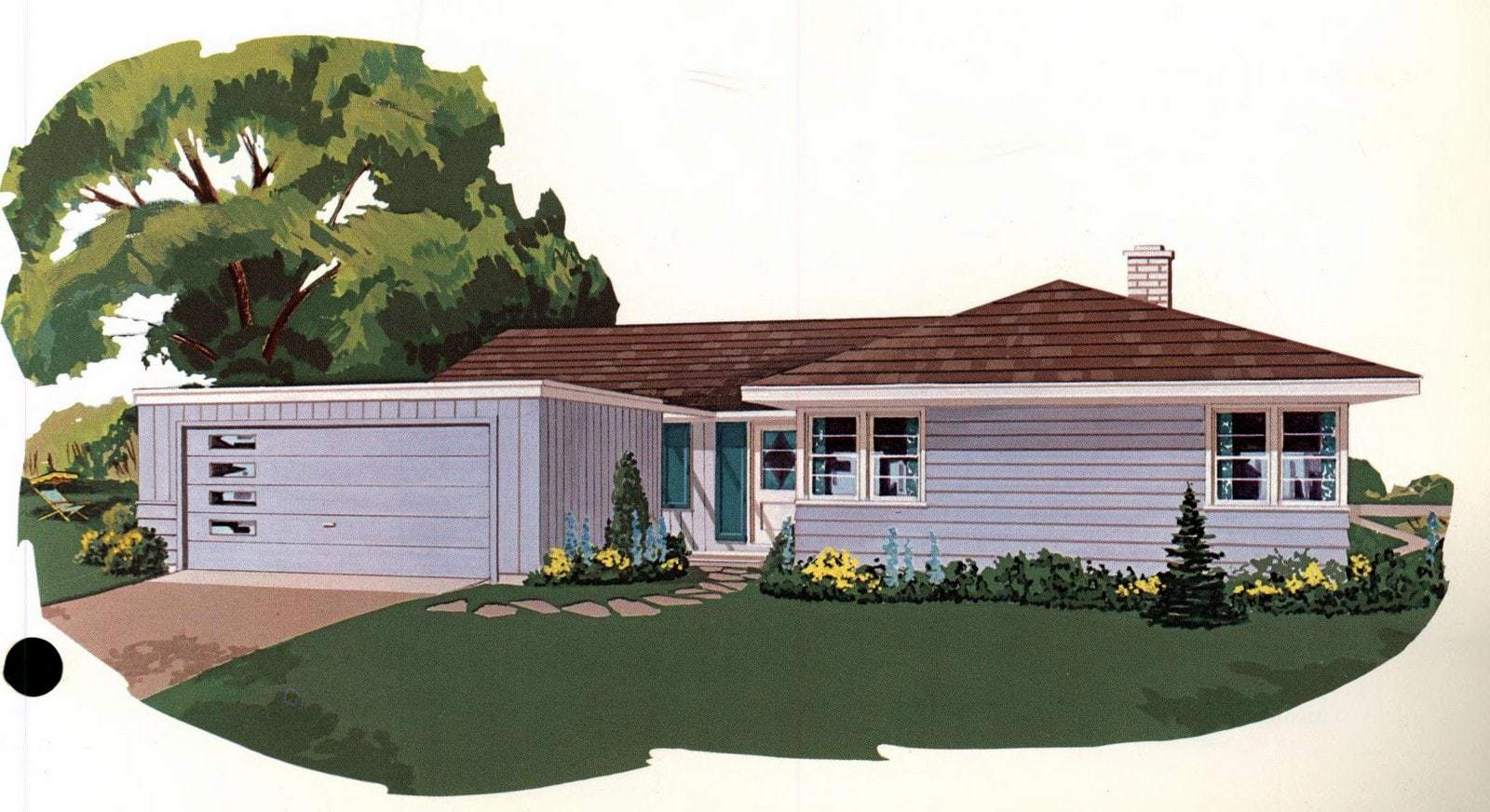 See 125 vintage 60s home plans used to design & build millions of mid ...