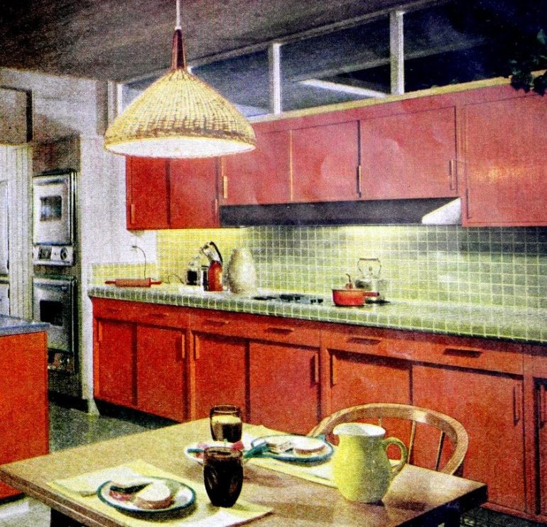 20 vintage 1960s kitchen tile design ideas & popular retro mosaic tile ...