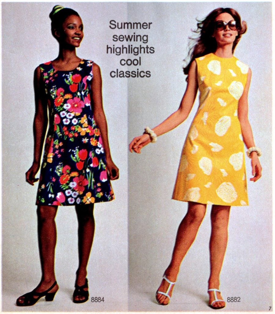 The most popular 1970 dresses were a groovy blend of boldness ...