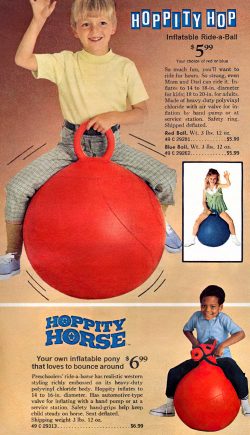 Vintage Hoppity Hop & Hoppity Horse toys were bouncing balls of fun ...