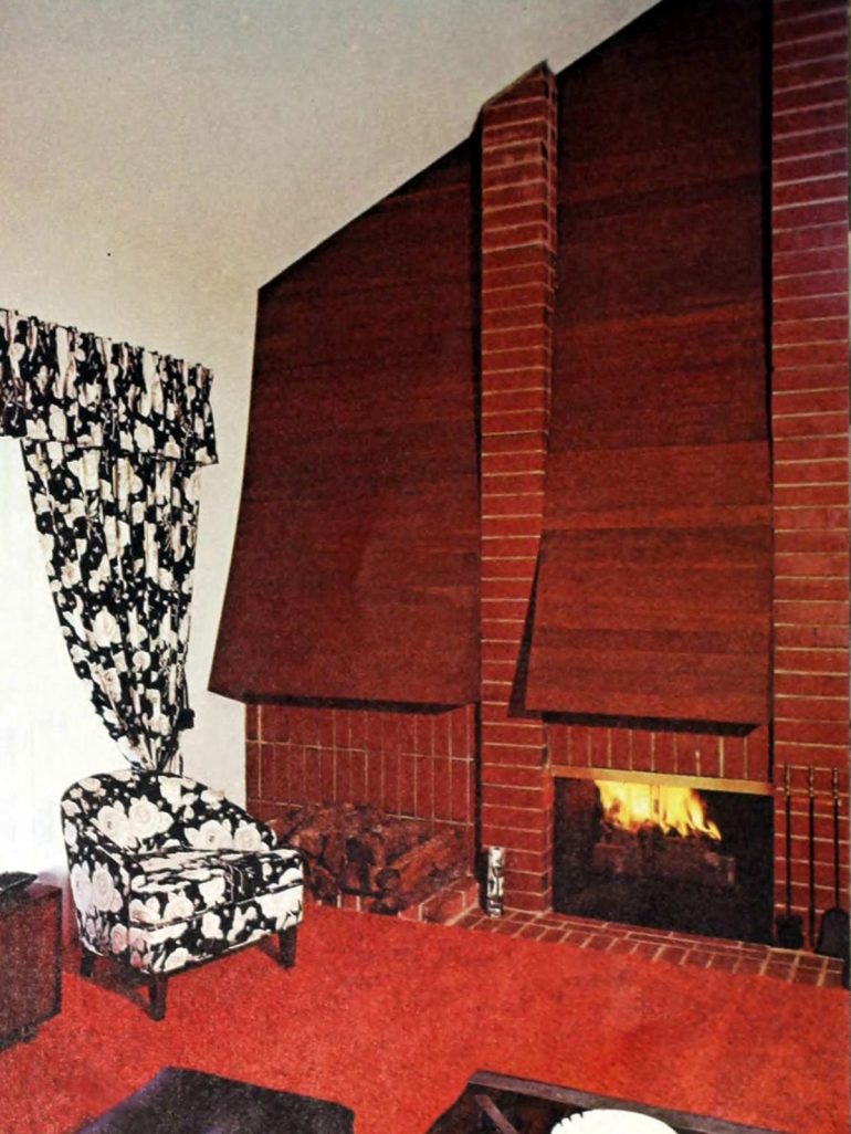 Vintage brick fireplaces: Warm & wonderful home decor from the 1950s ...