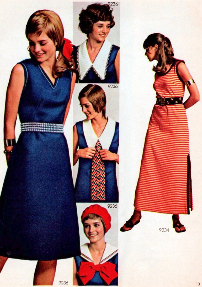The most popular 1970 dresses were a groovy blend of boldness ...