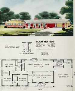 The most popular 1970s house plans: Ranch, contemporary, split levels ...