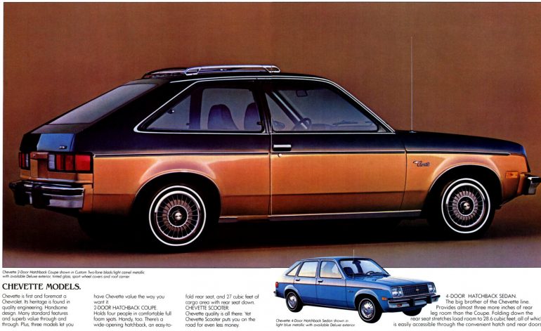Why the classic Chevy Chevette entry-level subcompact car was a big ...