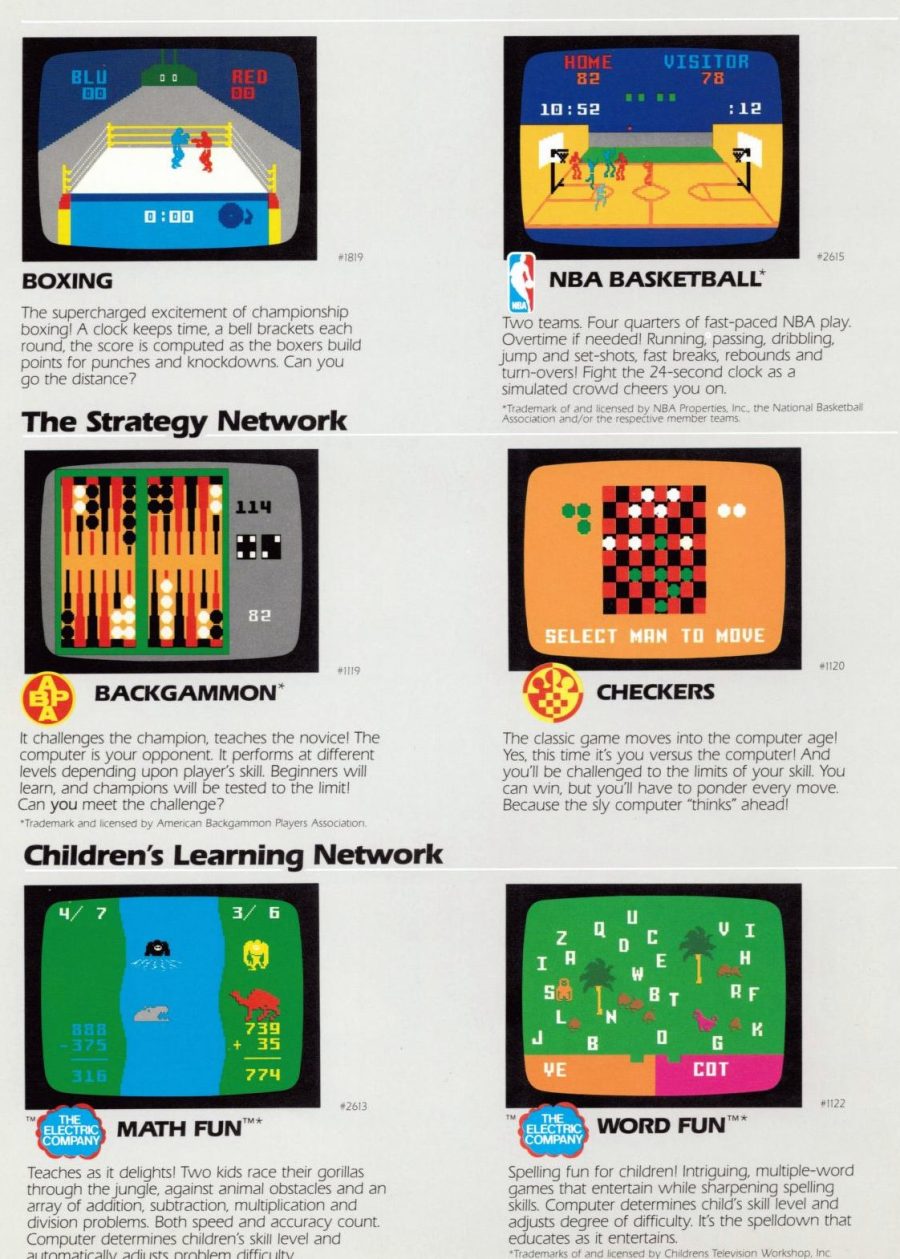 Vintage Intellivision gaming systems made sports super realistic (by ...