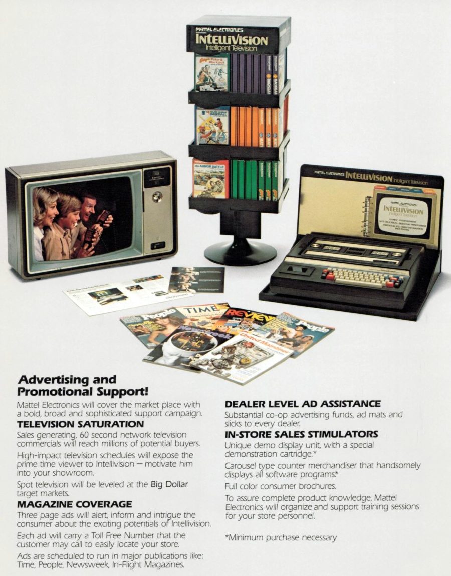 Vintage Intellivision gaming systems made sports super realistic (by ...