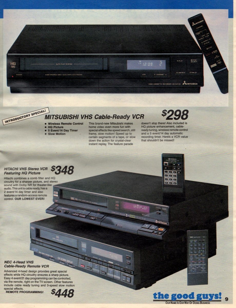 Vintage '80s tech: See 1987's hottest TVs, VCRs, stereos, cellular ...