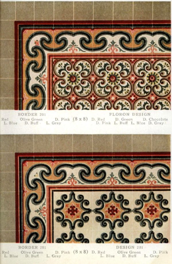 Need vintage home restoration inspiration? See 60 authentic tile patterns from the 1920s - Click ...