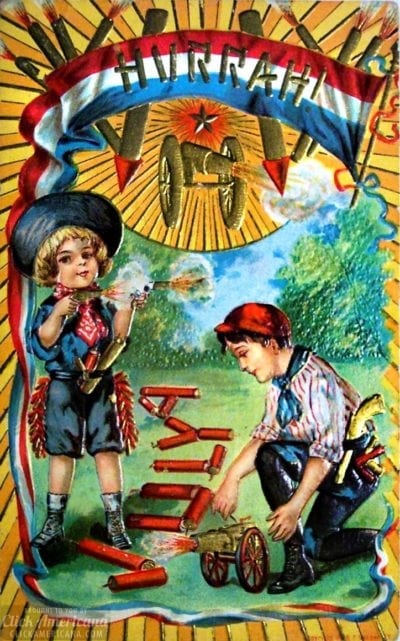 Vintage postcards for the 4th of July to see & share - Click Americana
