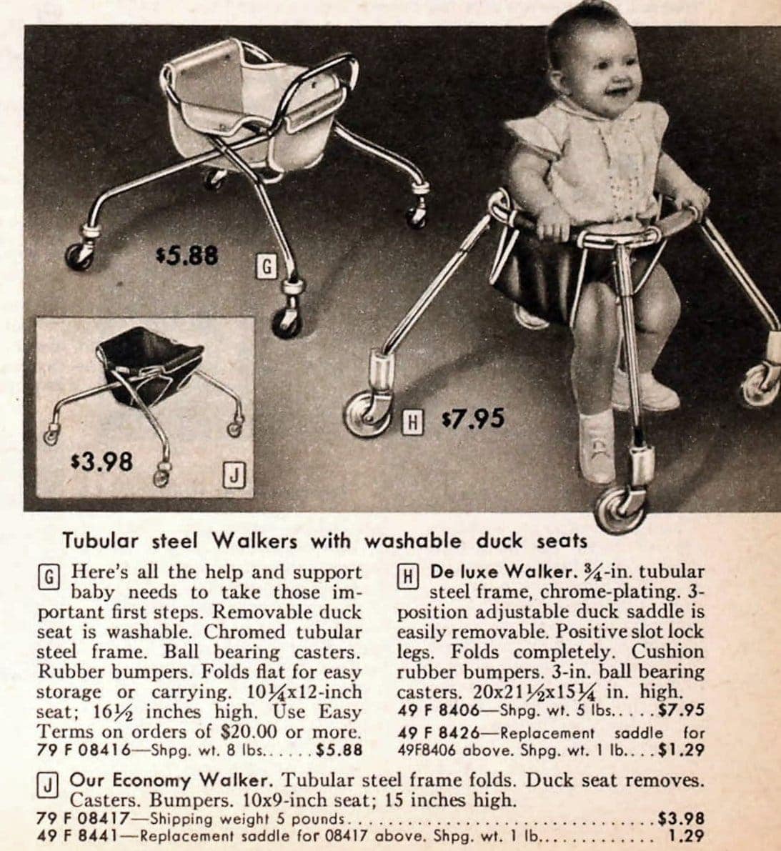 Vintage baby gear from the 1950s: Playpens, strollers & more - Click ...