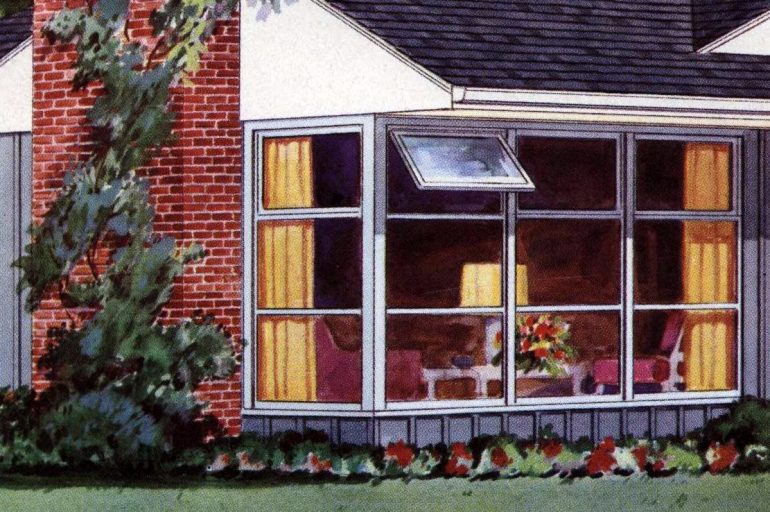 130 vintage '50s house plans used to build millions of mid-century ...