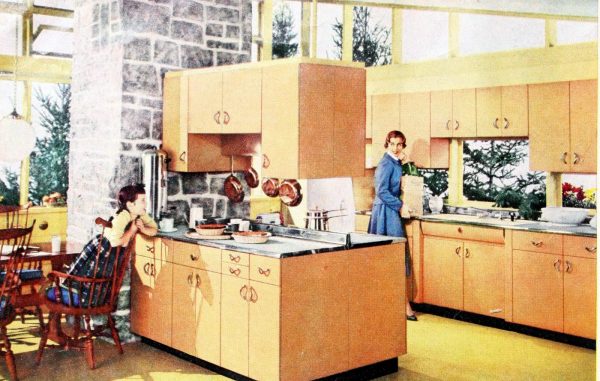 31 retro yellow kitchens from yesteryear: Sunny midcentury home decor ...
