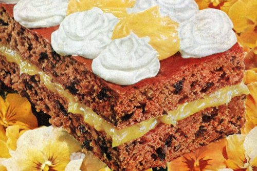 Jack Horner prune cake (1958) - Click Americana
