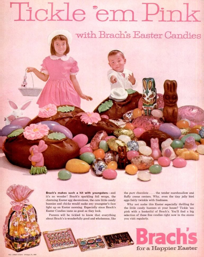 How much did you love this Brach's Easter candy from the 60s? Bunnies ...