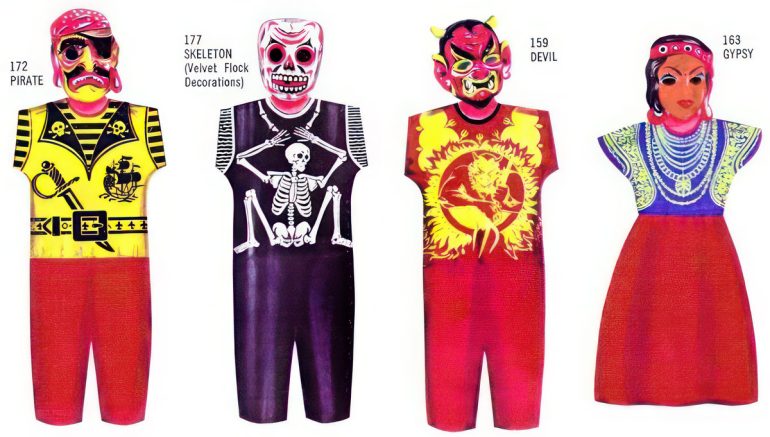These vintage Halloween masks & costumes may seem weird now, but were ...