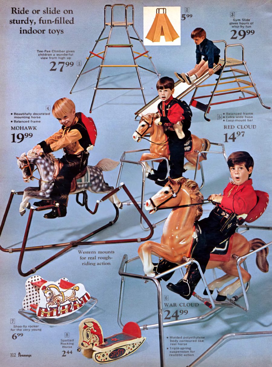 Wonder horses & more vintage ride-on spring rocking horse toys from the ...