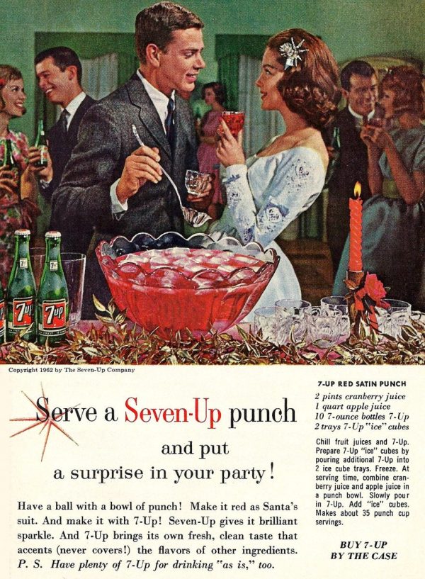 5 easy tart & fruity holiday punches with soda - retro recipes from the ...